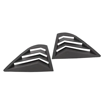 Rear Window Louver Shutter Side Vent Cover Trim Use For Mitsubishi ...