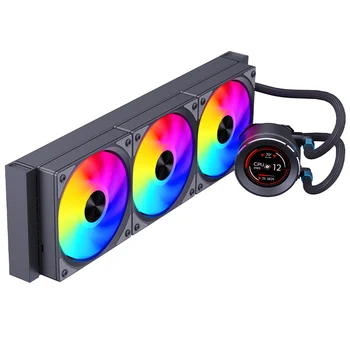 Snowman 360mm Liquid Cpu Cooler With Lcd Screen Argb Cpu Fan Gaming Pc ...