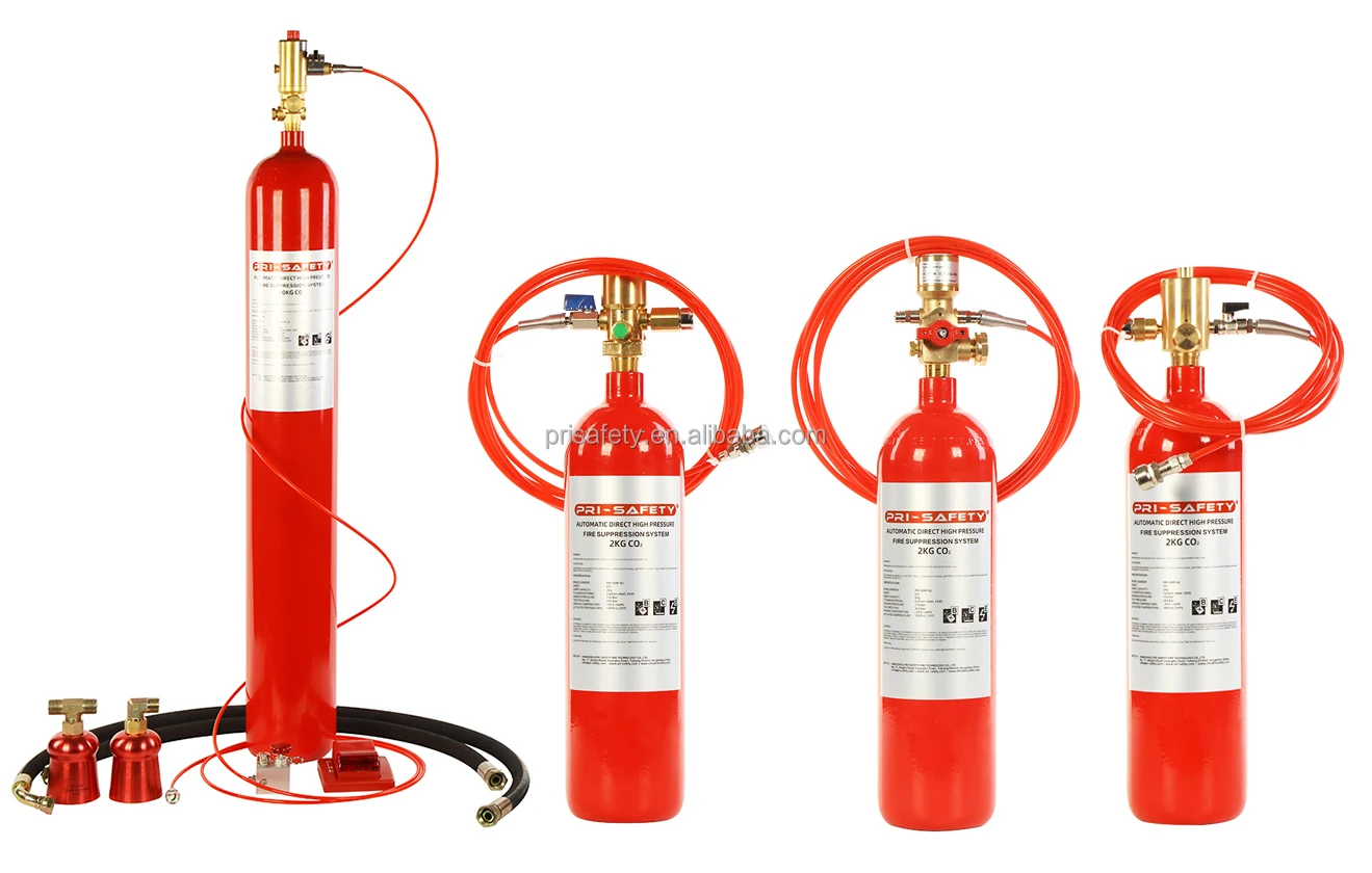 Fire Suppression Direct High Pressure Cylinder Valve for CO2