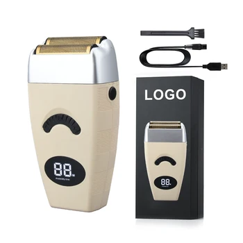 Reciprocating Floating Blades Cordless Men Shaver Usb Portable ...