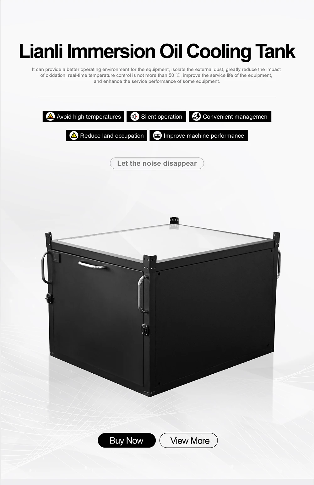 Oil Immersion Cooling Tank Liquid Cooling Server Rack System Immersion ...