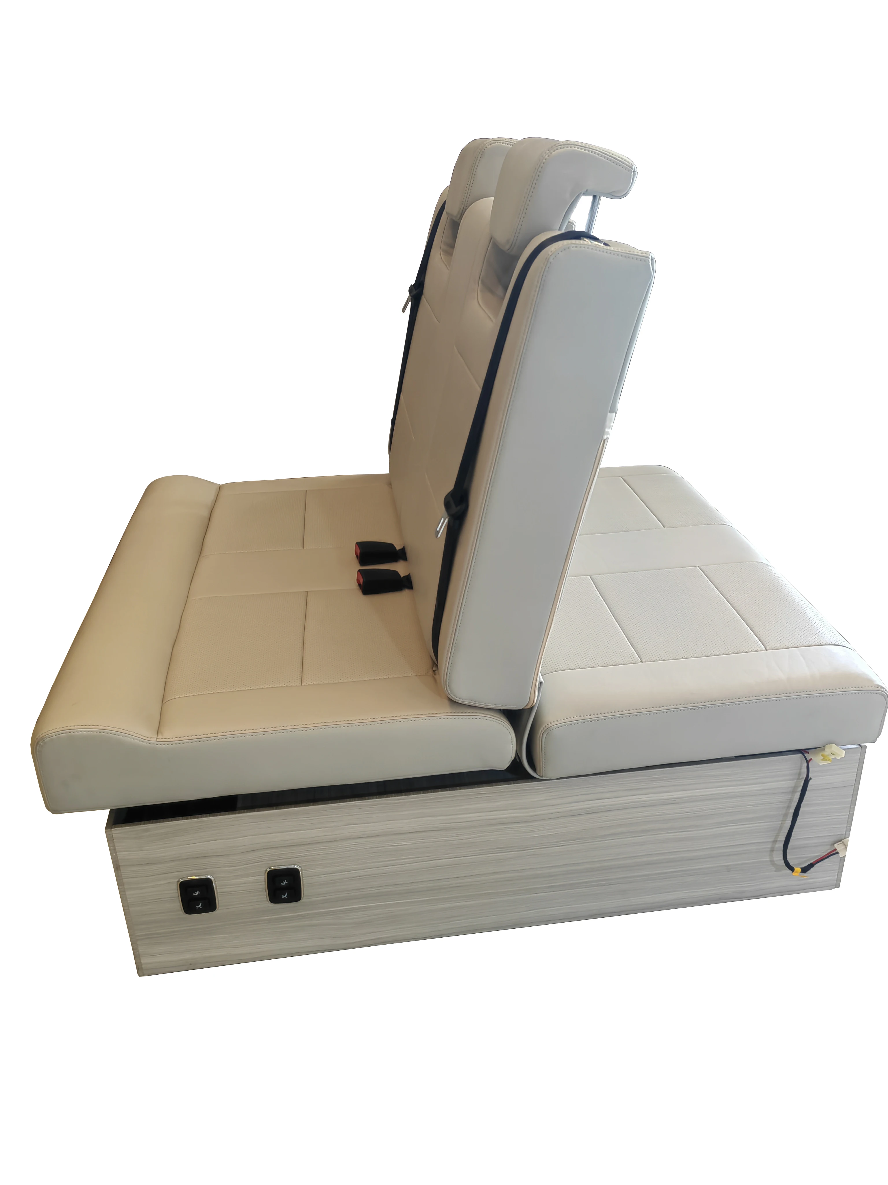 Adjustable Caravan Seat with Backrest - Customized Comfort