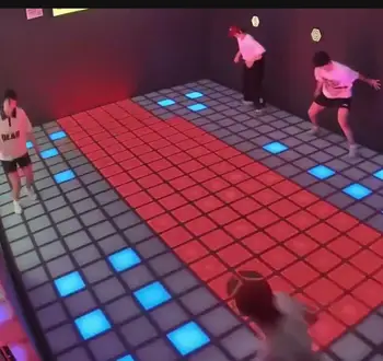 Activate Game Led Floor Light Dance Game Interactive Pressure Sensing ...