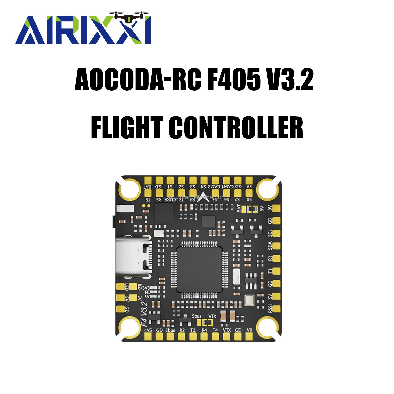 Aocoda-RC F405 V3.2 FPV Flight Controller - STM32F405 Chip, OSD ...