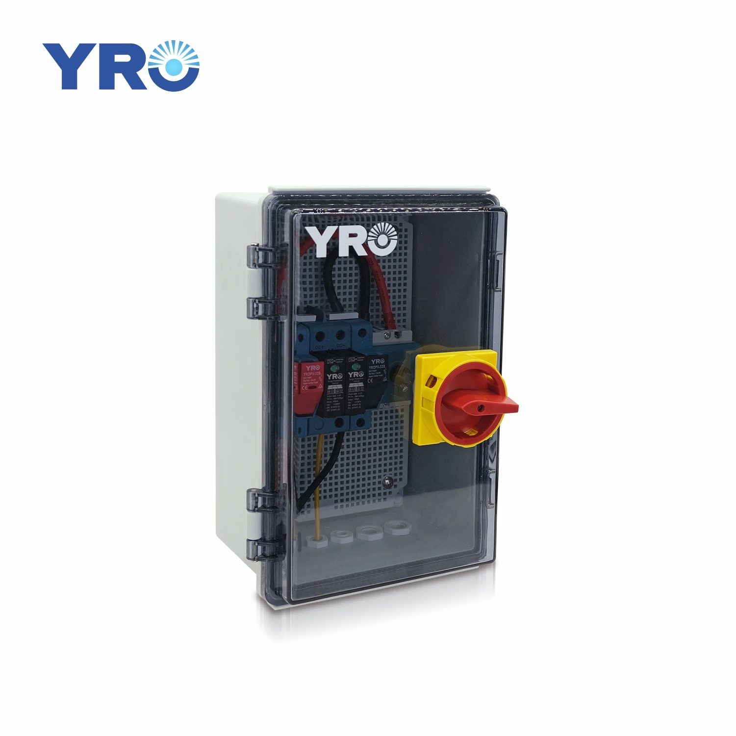 pv strings dc combiner box 1000V for solar panel with DC isolator ...