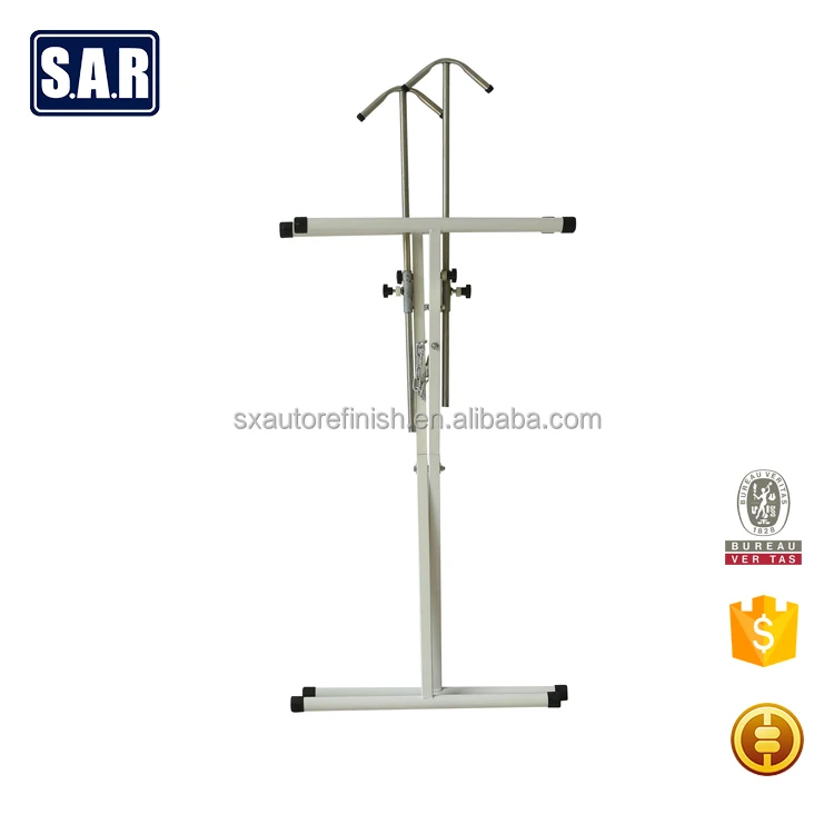 Light Duty Folding Adjustable Bumper Paint Stand For Car Preparation ...