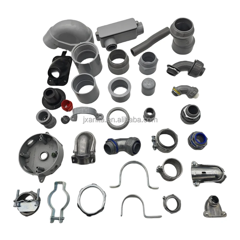 Non-Metallic PVC Fittings 1" Electrical Threaded Female Adapter Pipe ...