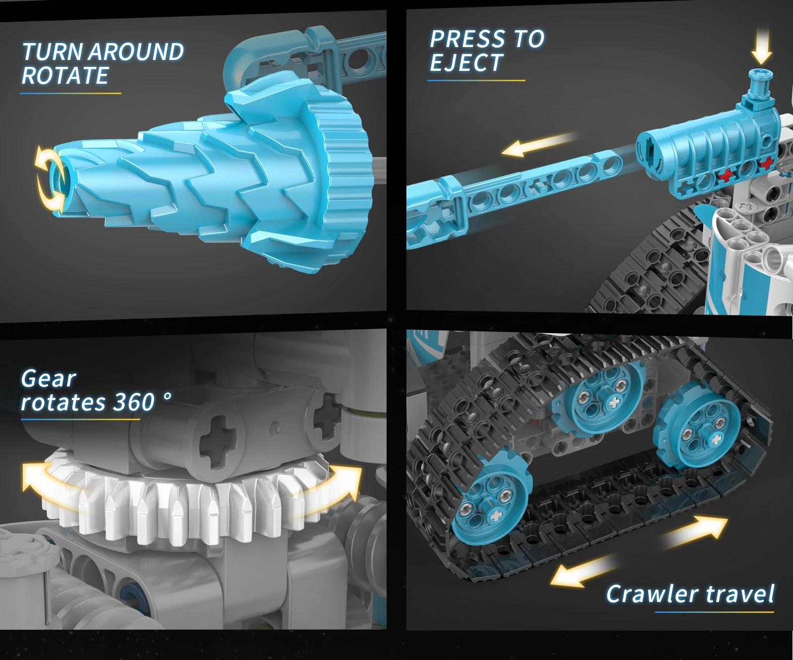 Dwi Dowellin Technique Car Building Blocks Set,Science Kits For Kids ...