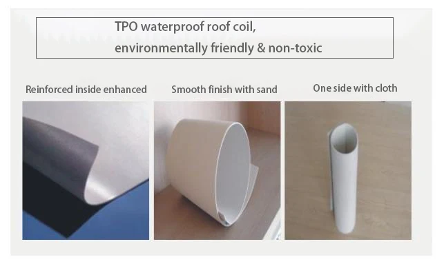 Xinc 1.5mm Thickness Waterproof Tpo Roofing Membrane Tpo H Type Waterproof Membrane Sheet With ...