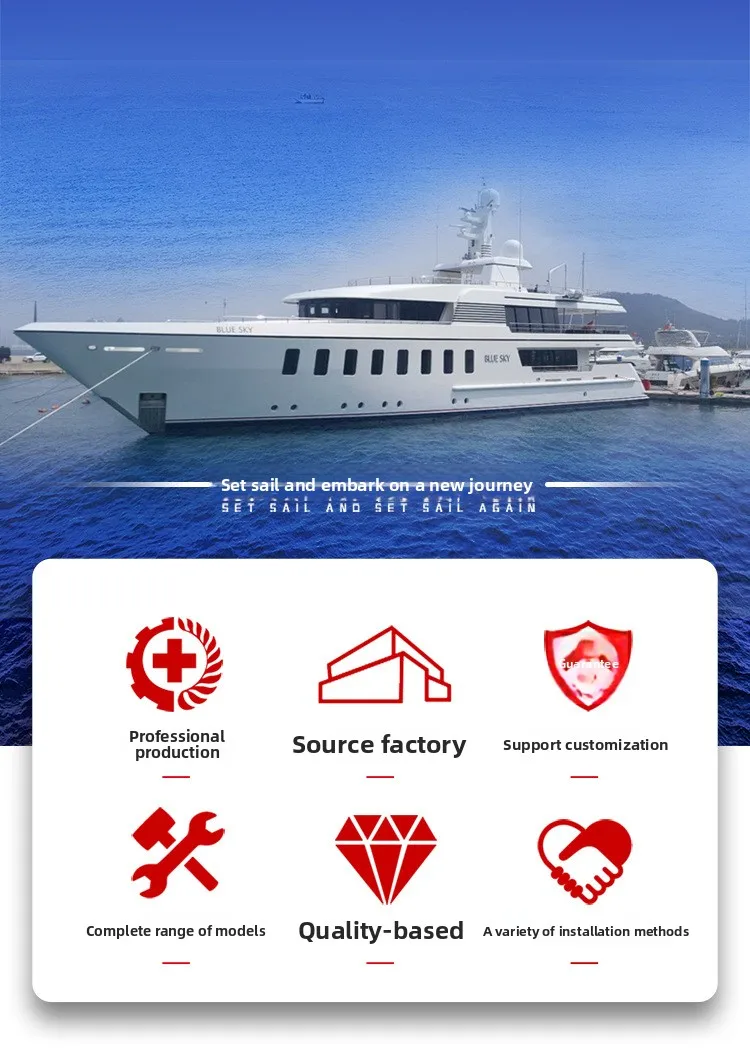 Feitine Marine High Quality Aluminium Boat Window Acrylic/tempered ...