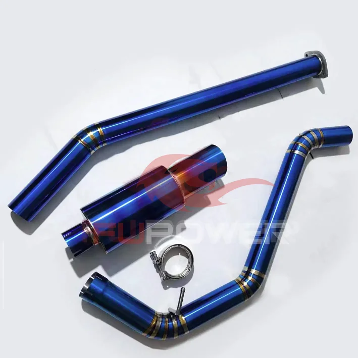 Titanium Single-exit Catback Exhaust System For Subaru Wrx Vb 2022 ...
