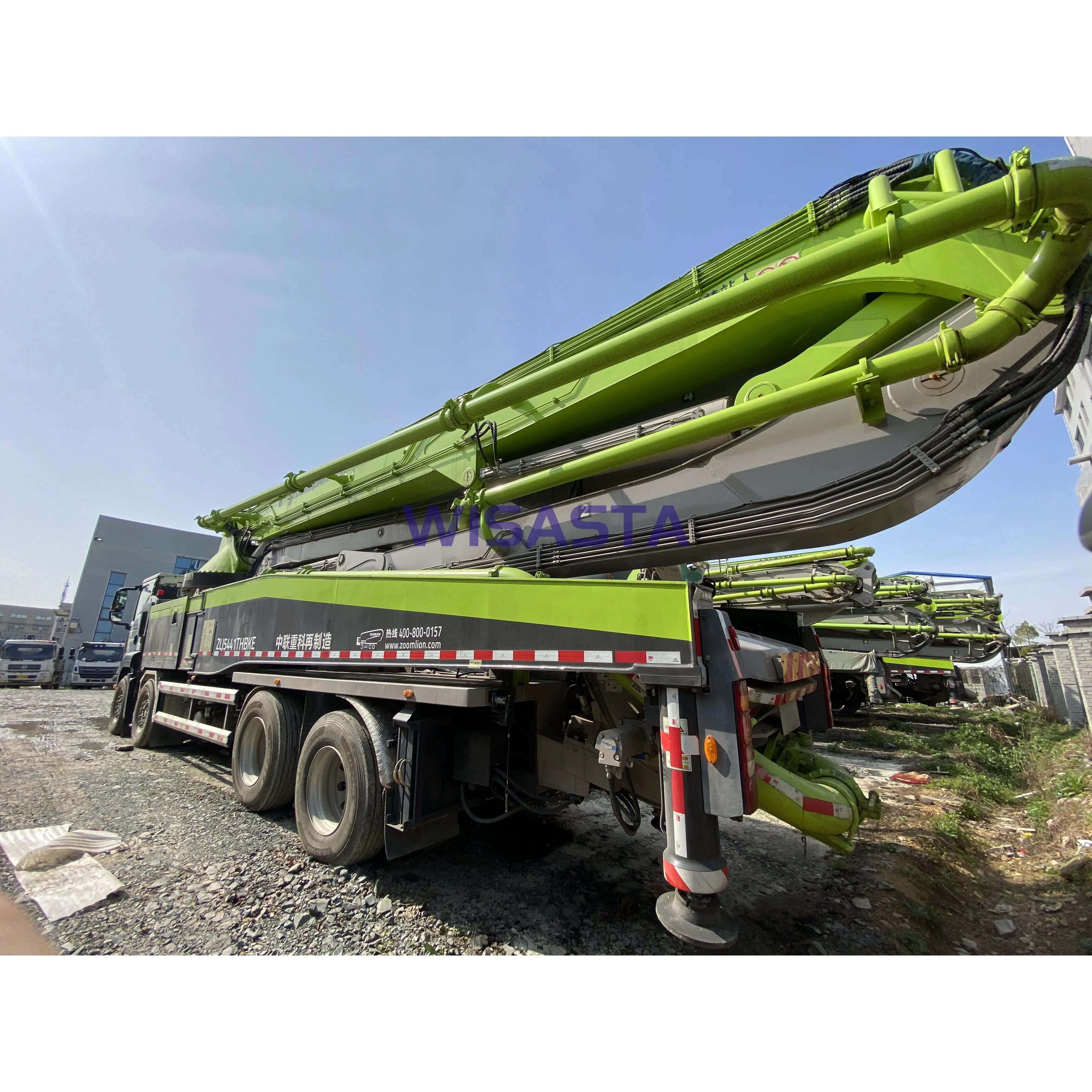 2021 Zoomlion 52m 56m Hydraulic Pump Truck with SITRAK Chassis