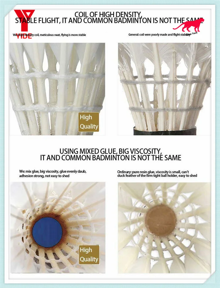 High Quality Durable Badminton Shuttle Cork for Training