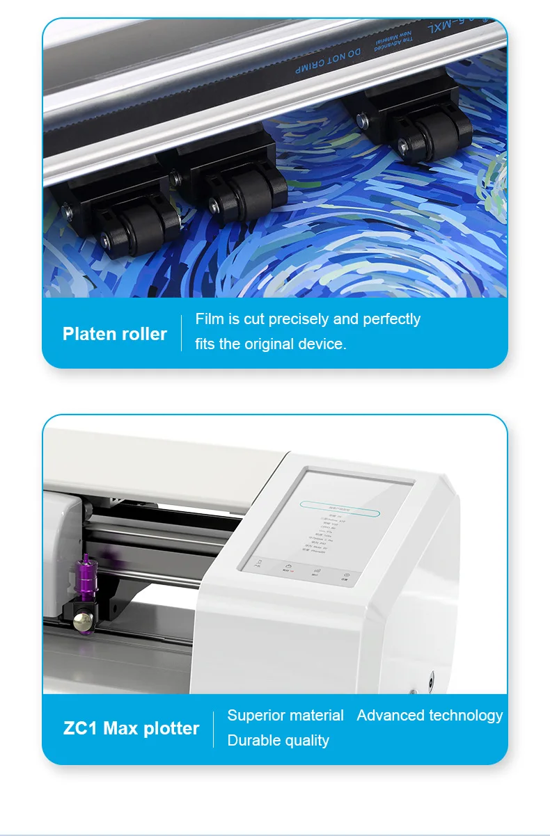 Smart Screen Film Cutter - Precision TPU Hydrogel Machine