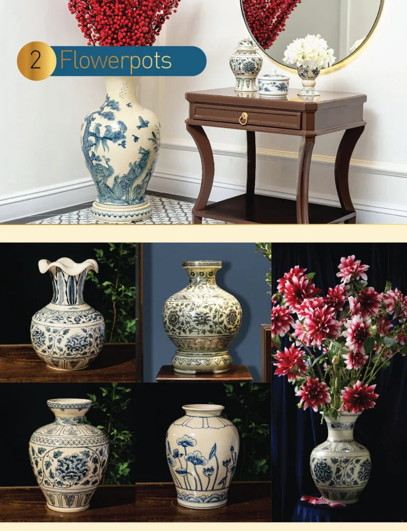 Modern Design Patterned Ceramic Enamel Bowl Wholesale Household ...