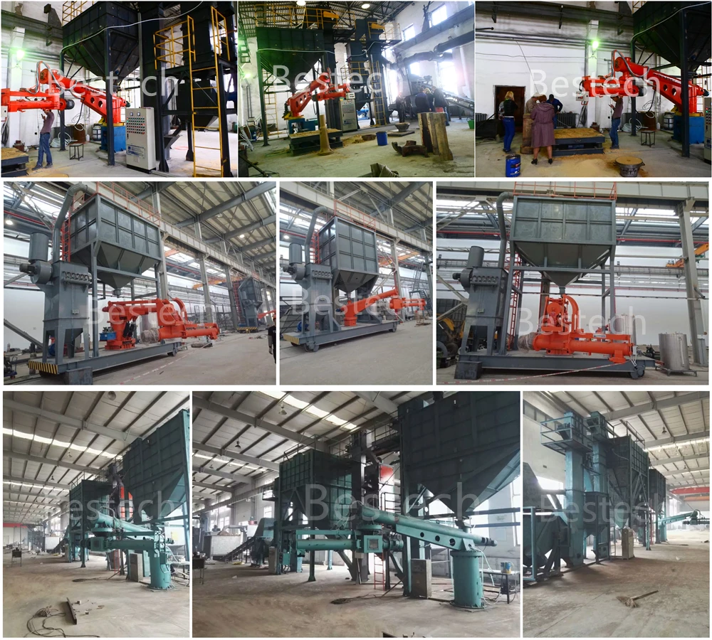 Resin Sand Treatment Regeneration Molding Line For Casting Foundry ... Resin Sand Treatment Regeneration Molding Line For Casting Foundry ...
