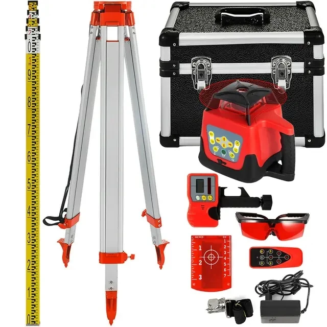 Laser level self leveling rotating store