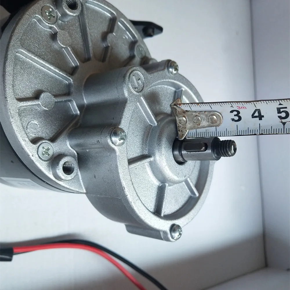 250w 12V/24V DC Brushed Gear Motor for Electric Bikes & Cars