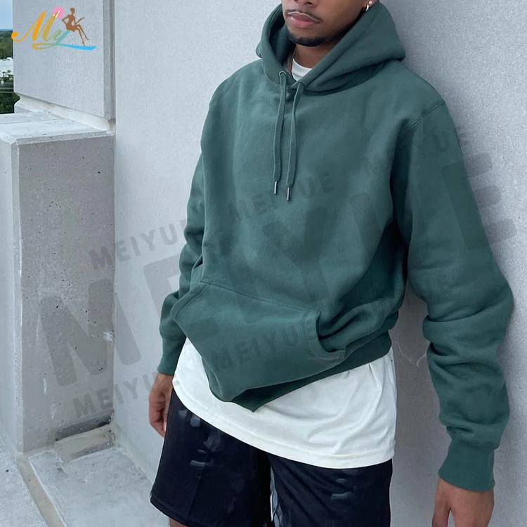 400g Heavyweight 100% Cotton French Terry Hoodies For Men Oversized ...