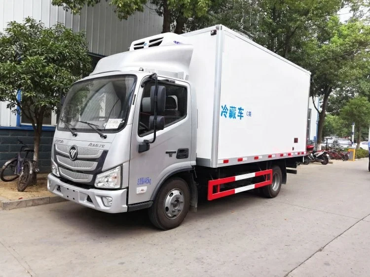 4.2m Cargo Compartment Refrigerated Van for Long Distance ...