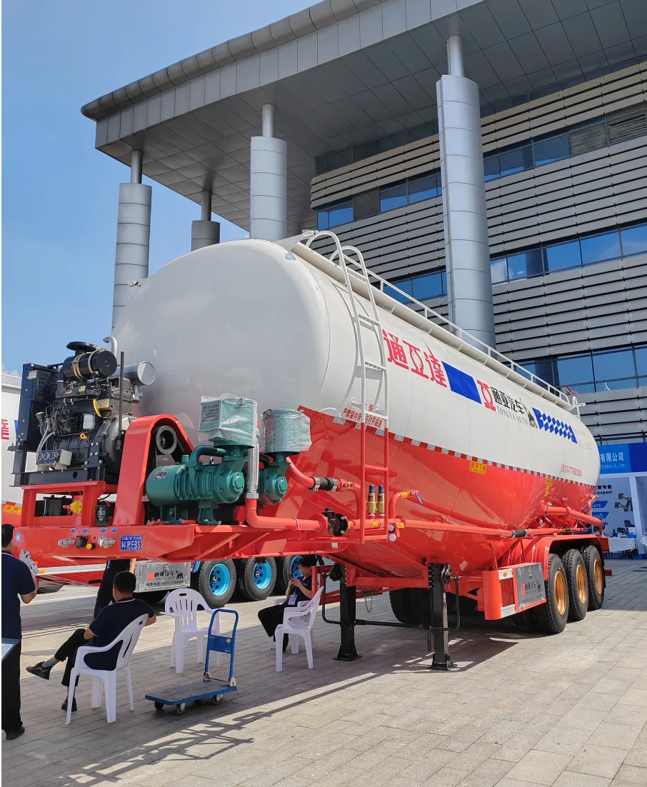 Bulk Cement Tanker Trailer air Compressor, Cement Tanker Trailer air ...