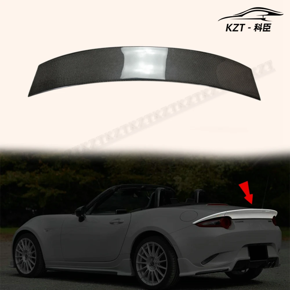 For Mx5 Nd5Rc Miata Roadster Esq Style Rear Spoiler 3 Pcs Softtop Only Carbon Fiber| Alibaba.com