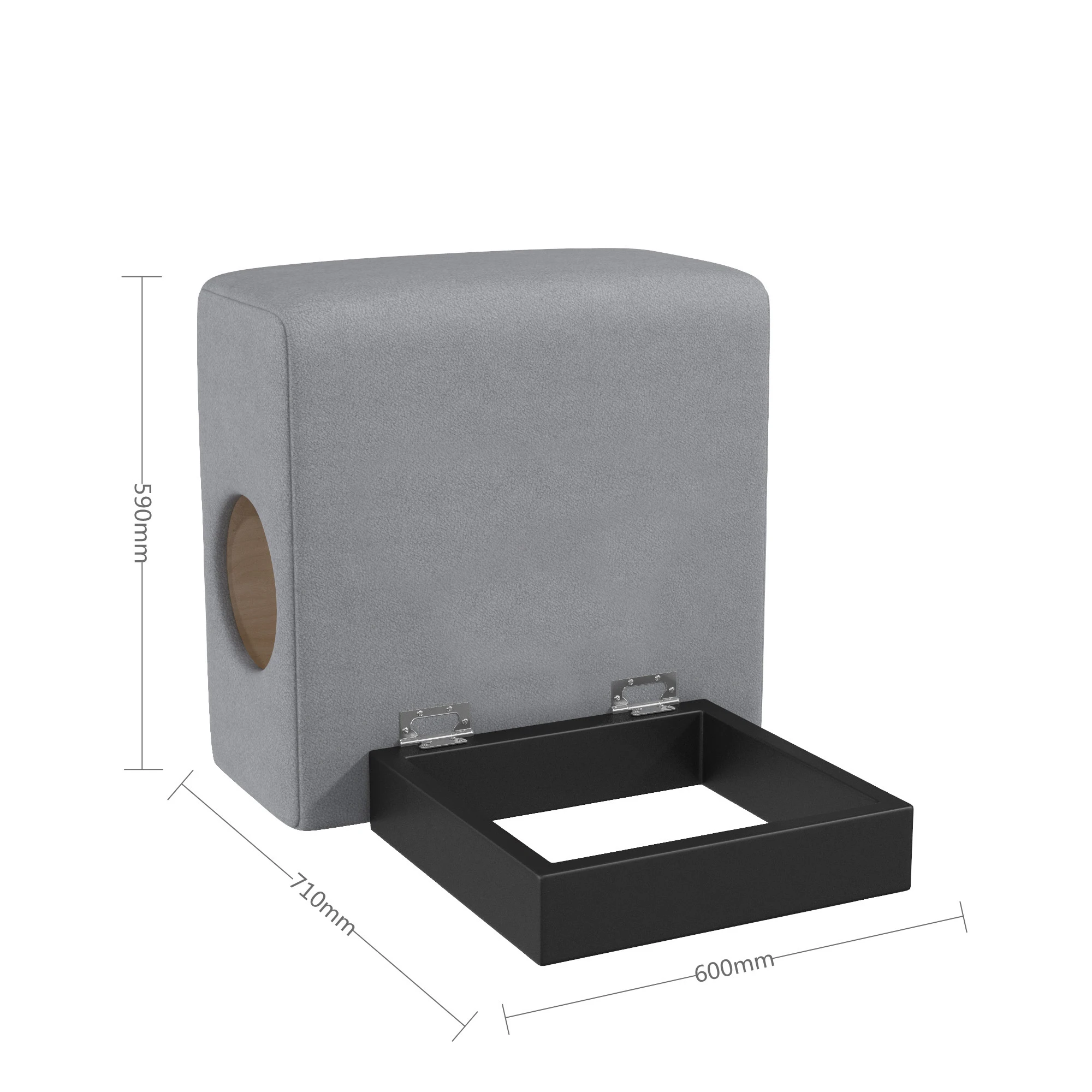 Cat And Human Modula Sofa Anti Scratch Sofa Fusion Couch With Cat Hole ...