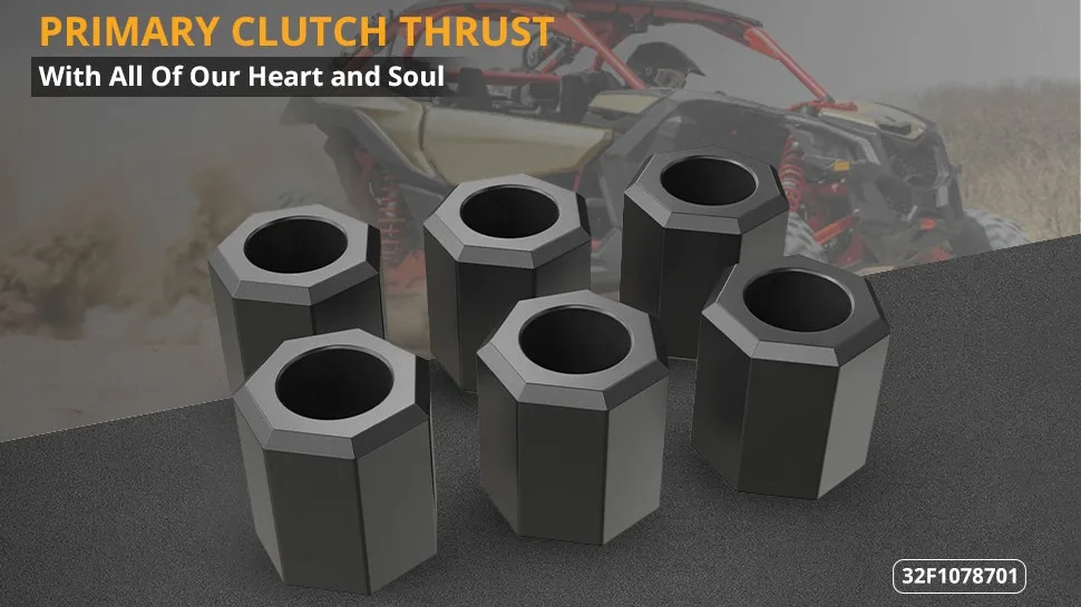 Nicecnc 6pcs Primary Clutch Thrust Roller For Can-am Maverick X3 4x4 ...