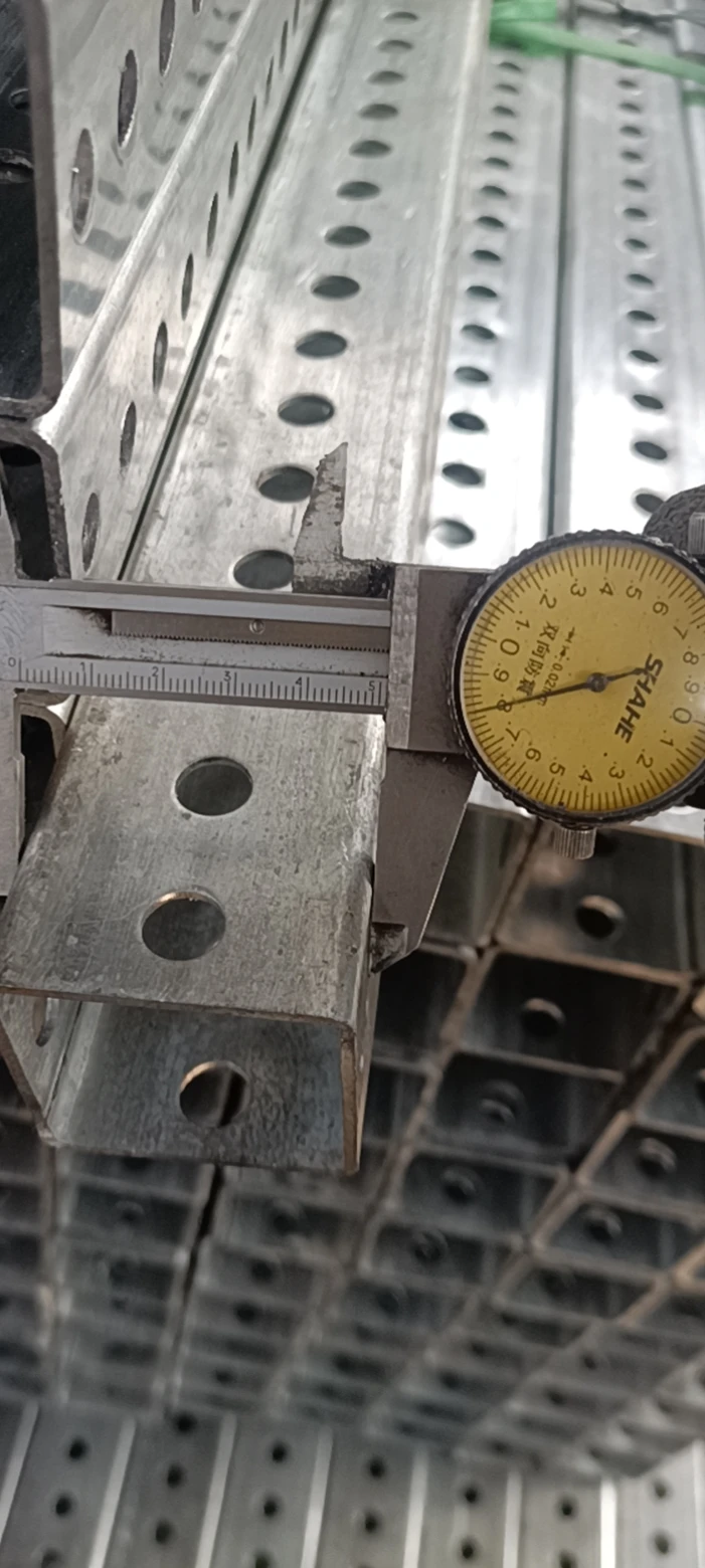Galvanized Telespar Perforated Square Tubing for Farm, Garden, and ...