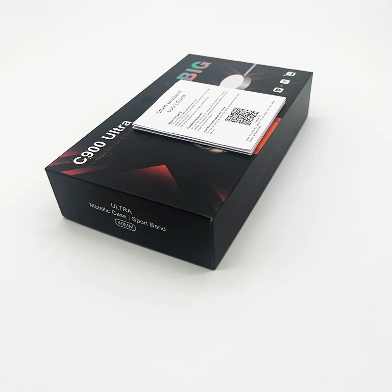 C900 Ultra 2.01 Inch Smart Watch Bt Call Music Wireless Charging Life Waterproof Smartwatch ...