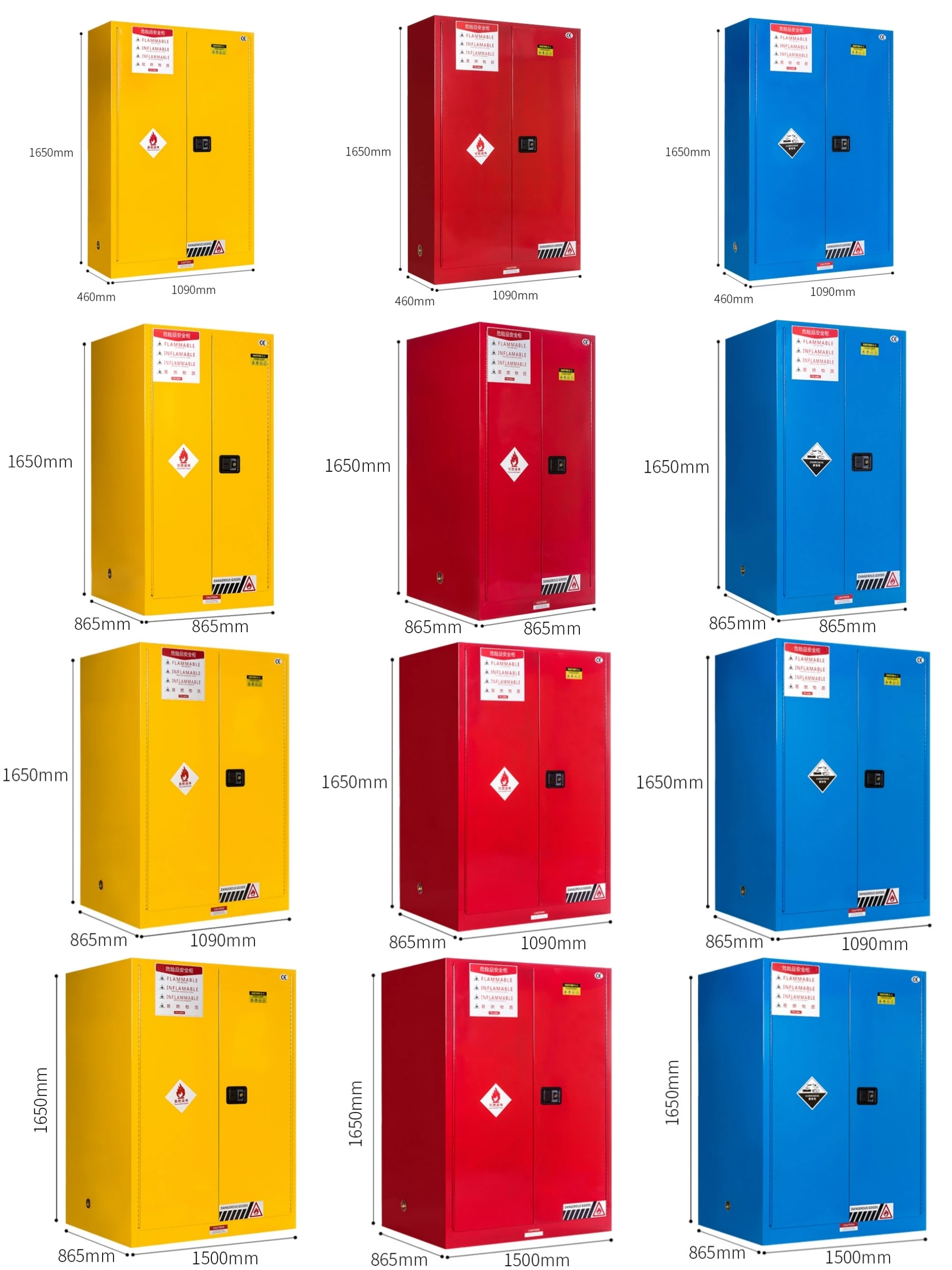 Laboratory Explosion-proof 45 Gallon Industrial Flammable Acid ...