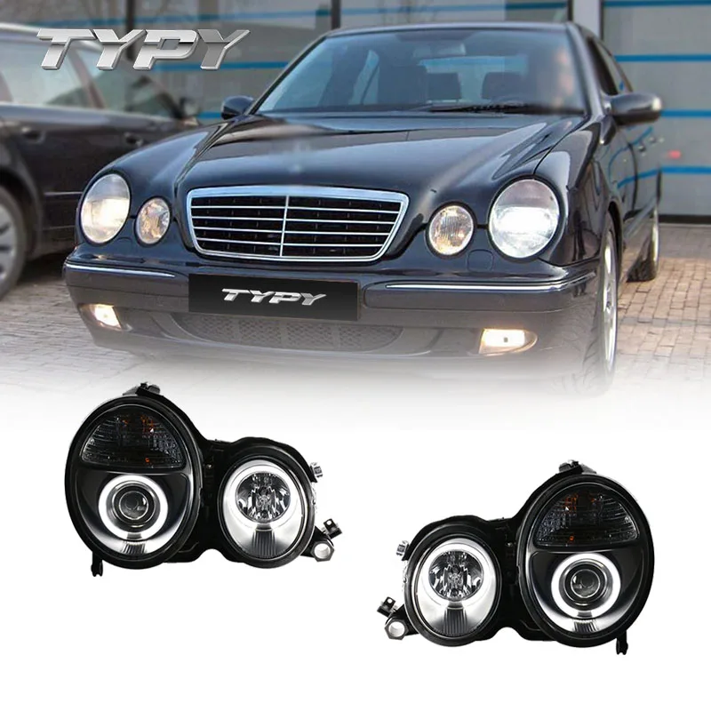 Car Head Lamp Modified Led Head Lights Front Lamp For Mercedes-benz E ...