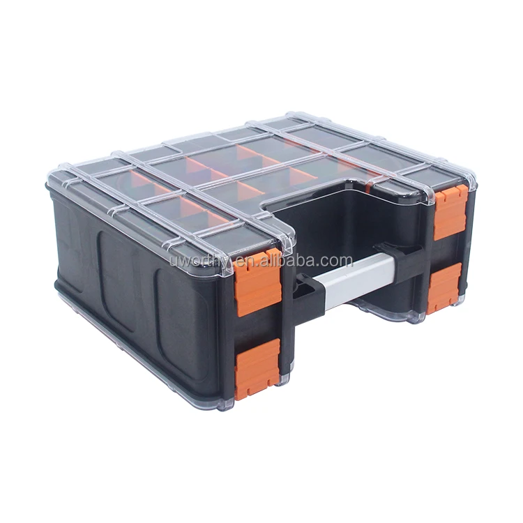 Multi-Compartment Organizer Case with Dividers for Screws Nuts Bolts ...