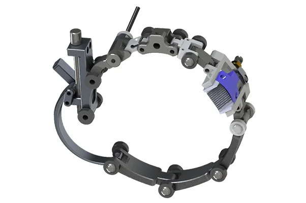 Chinese Factory Doppler Phased Array Detector Chain Scanner CRS 25