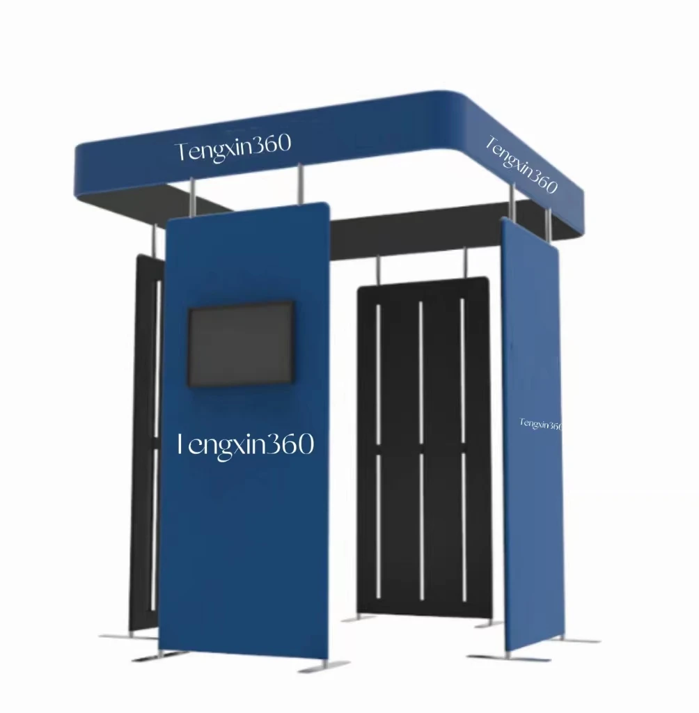 Enclosed Backdrop Wall Igloo Tent For 360 Camera Deluxe Led Photo Booth ...