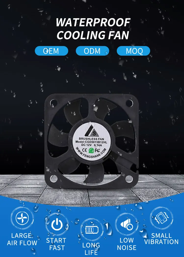 Small Air Blower Fan DC 5V 12V 24V - Cooling Solutions