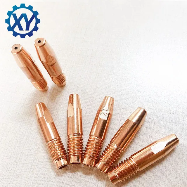 Copper Welding Contact Tip M8 X 35 1.2mm For Fronius Type Mig Mag ...