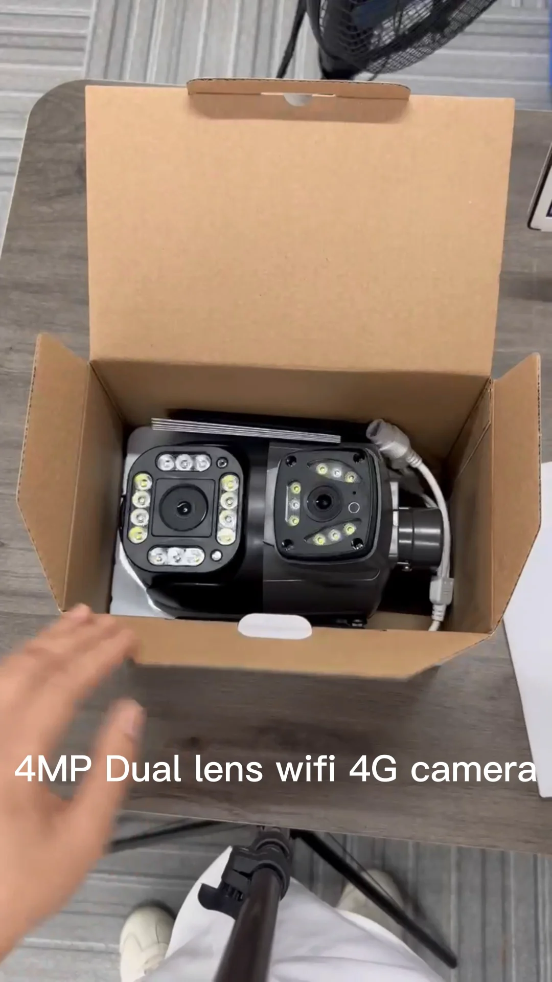 V380 4mp Dual Lens Wireless 4g Sim Card Cctv Camera Wifi Security ...