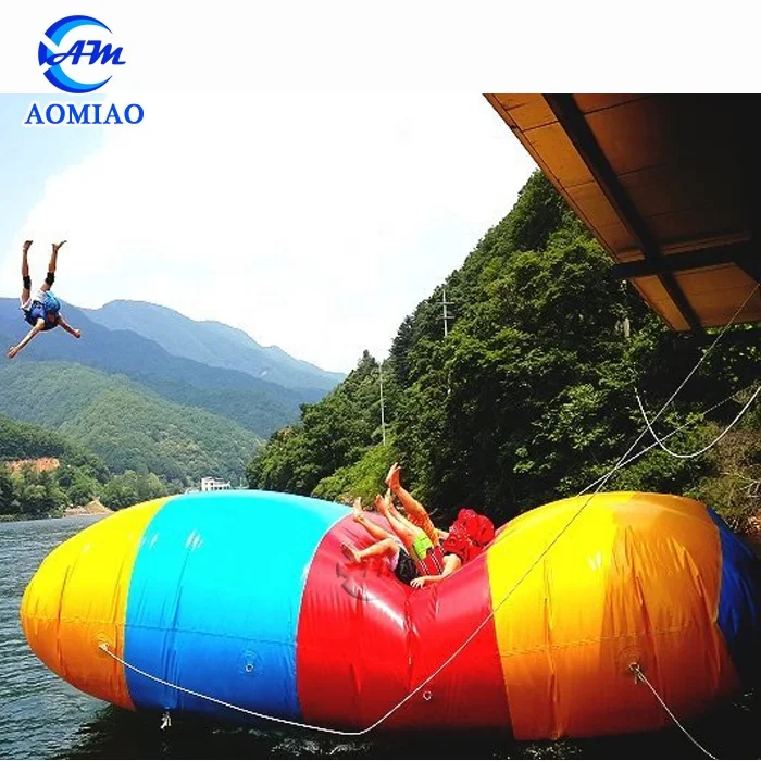 Lago de agua inflable blob lanzamiento inflable del agua blob| Alibaba.com