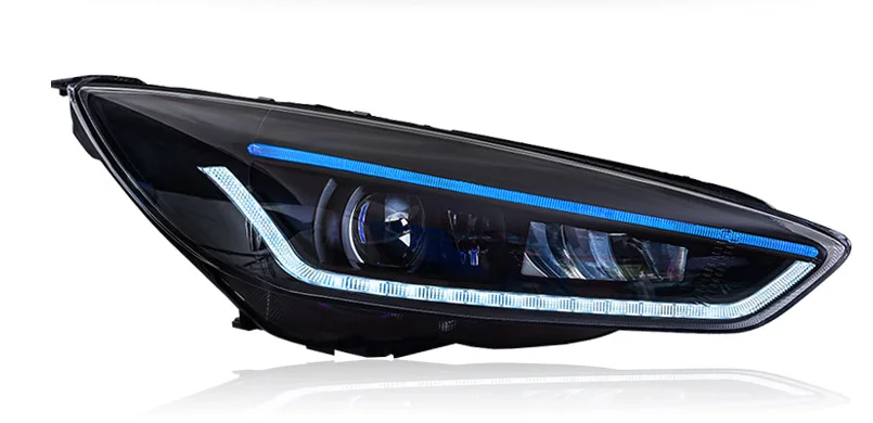 Full Led Dynamic Headlight Headlamp For Ford Focus 2015 2016 2017 2018 ...
