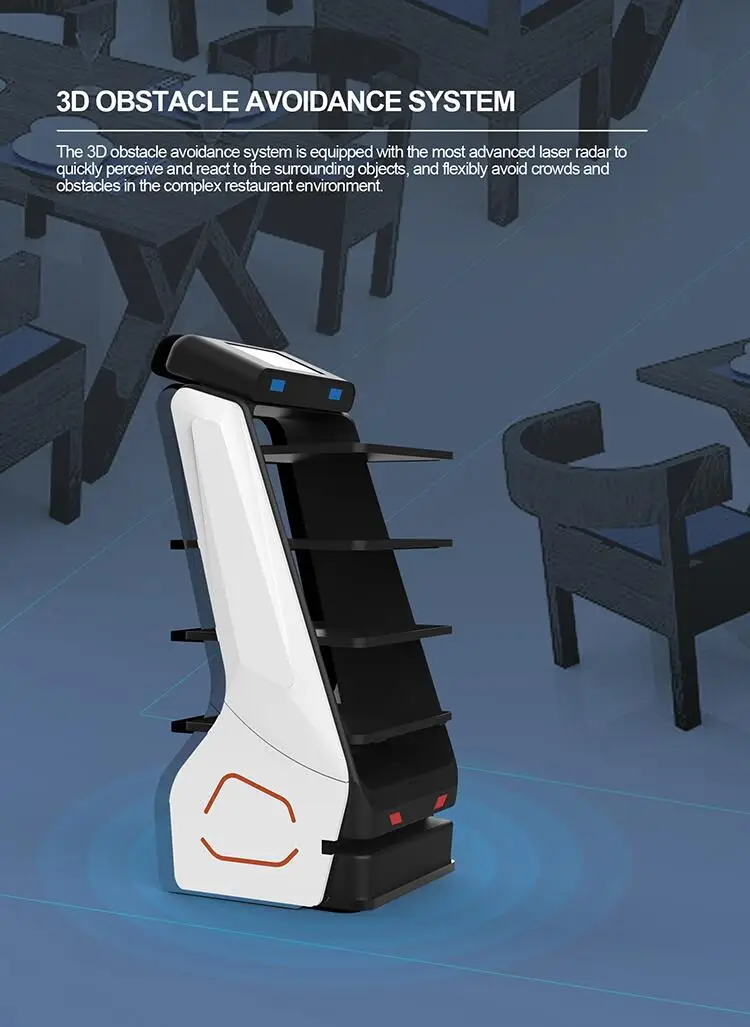 2024intelligent Robot Restaurant Food Delivery Waiter Automatic Take ...