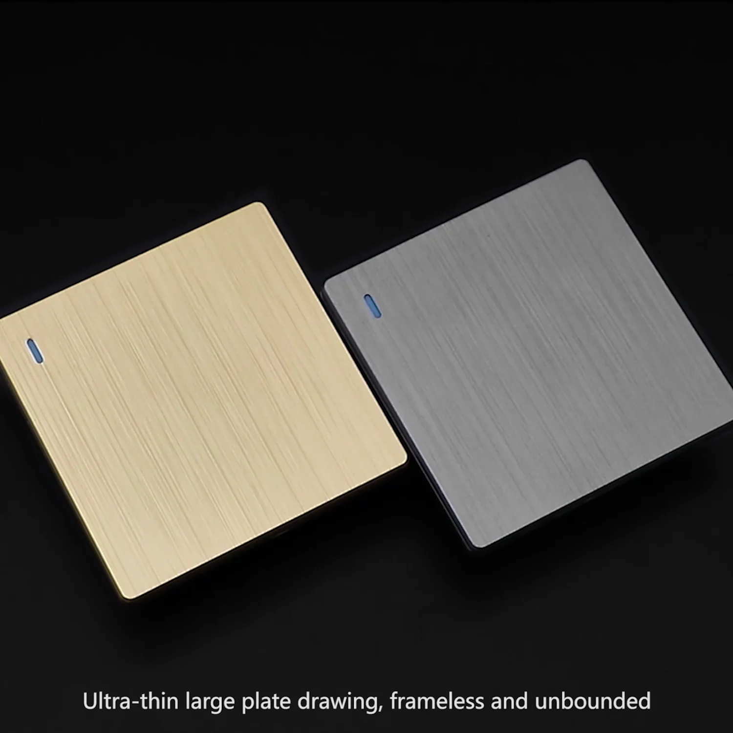 86 Type Metal Golden Color Socket Universal Type Double 2 Gang Wall ...