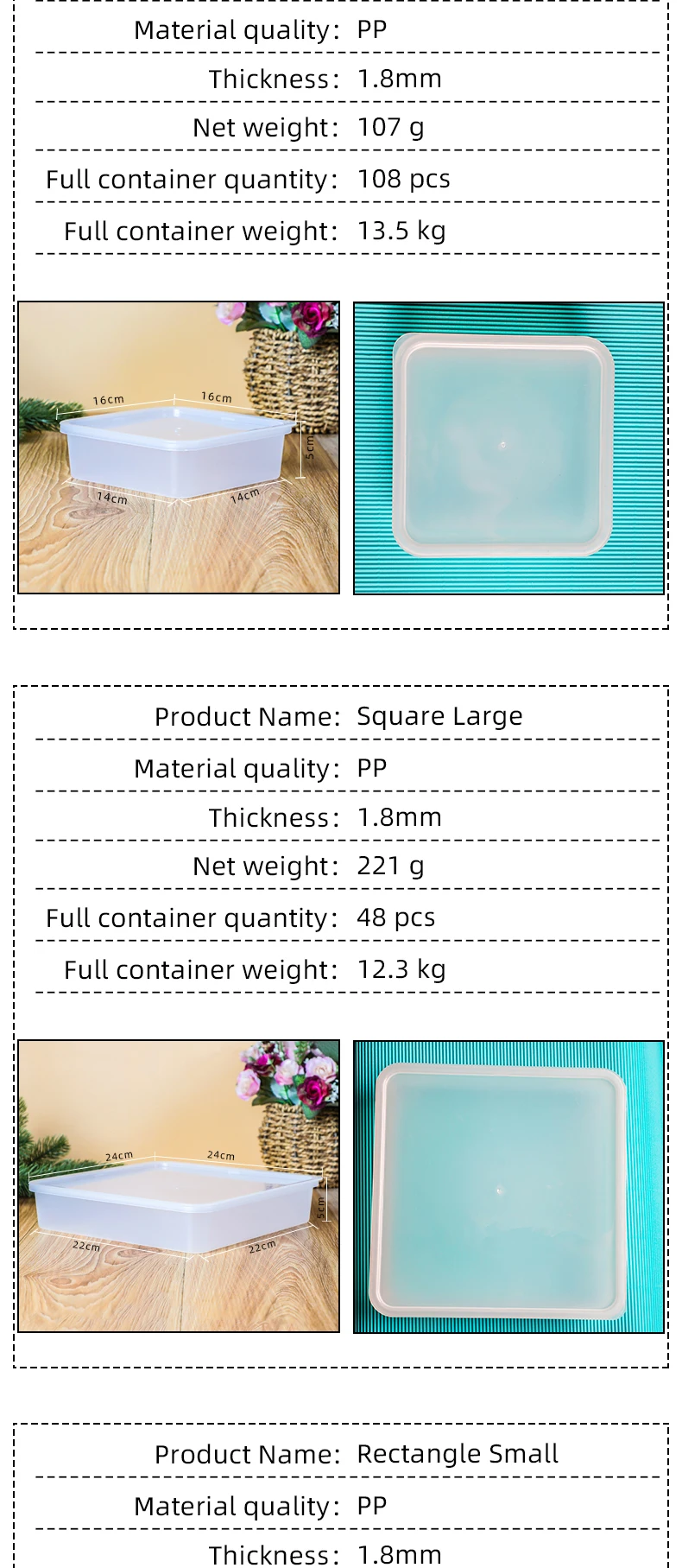 Transparent Plastic Storage Box With Lid Refrigerator Fruit ...