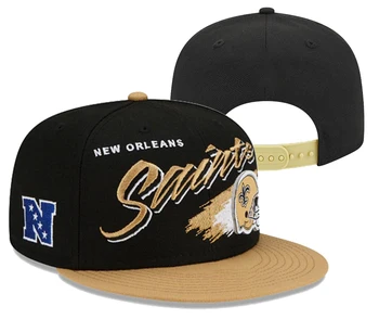 American Nfl New Orleans Saints Football Team Snapback Hats Casual ...