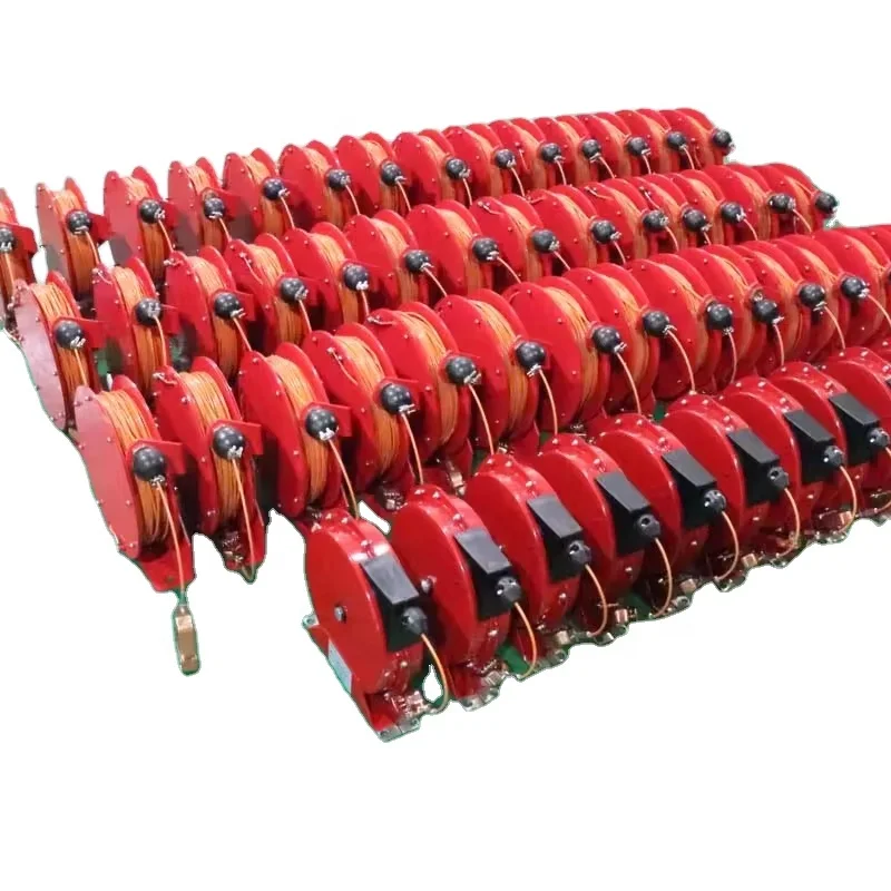 Heavy Duty Rewind Spring Retractable Bonding Reel With Ground Cable ...