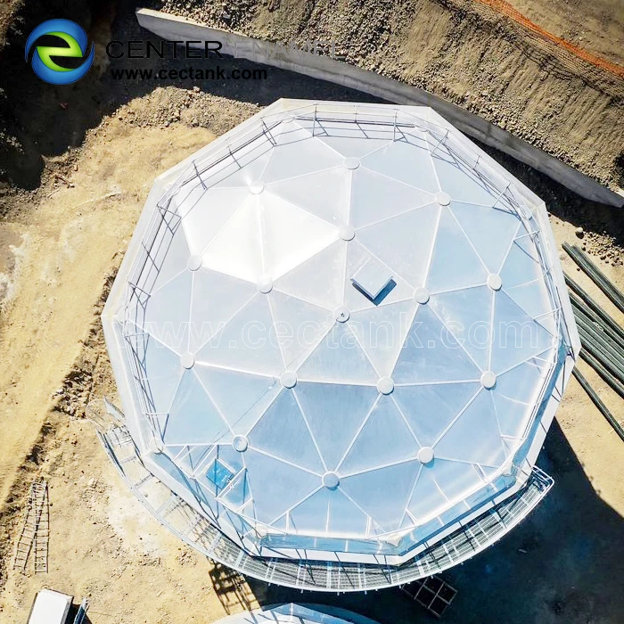Why Aluminum Geodesic Dome Roofs Are Ideal For Biogas Digestion Systems ...