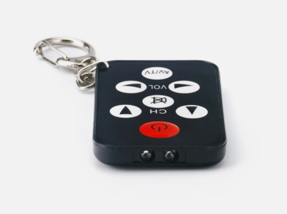 Universal 7 Key TV Remote Control - Mini Keychain Smart Remote