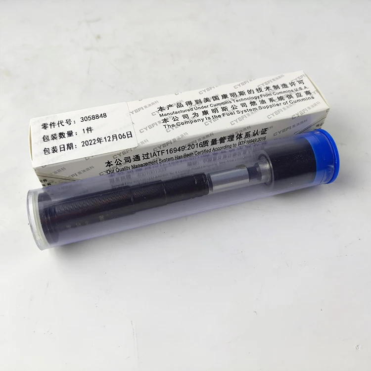 Common Rail Diesel Engine Fuel Injector Barrel And Plunger 3058848 ...