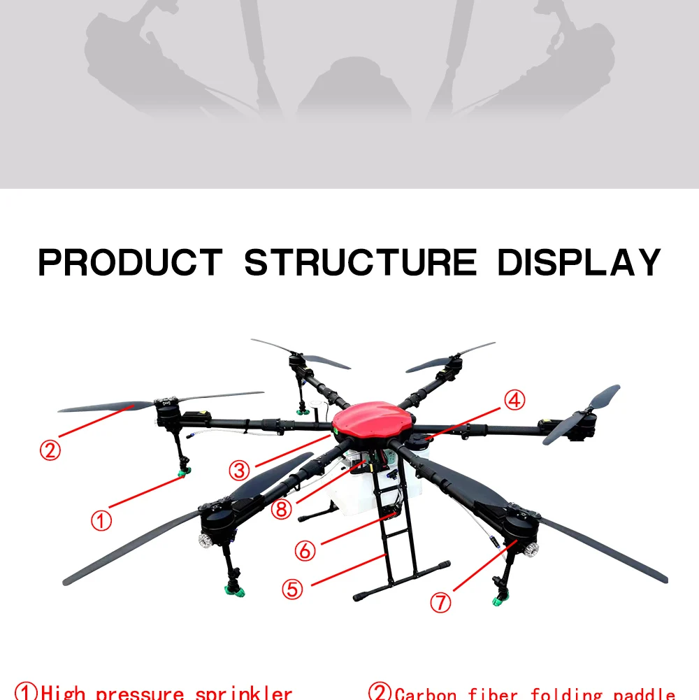 10 Kgs Agricultural Sprayer Drone Uav For Sale Jt10l-404 Spray ...