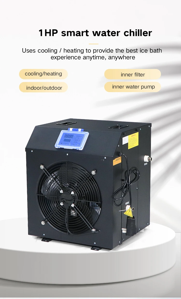 Portable Water Chiller Athlete Body Repair Cold Ice Bath Chiller Ice ...